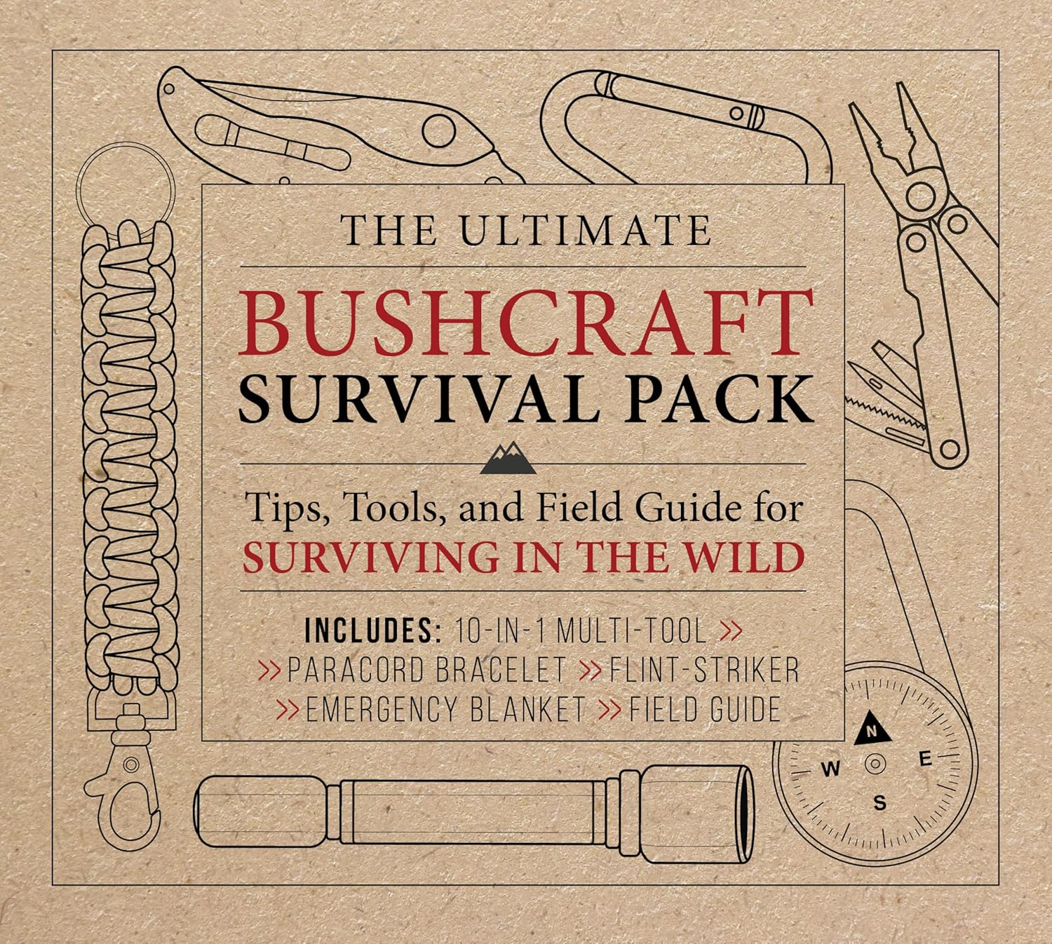 The Ultimate Bushcraft Survival Pack: Tips, Tools, and Field Guide for ...