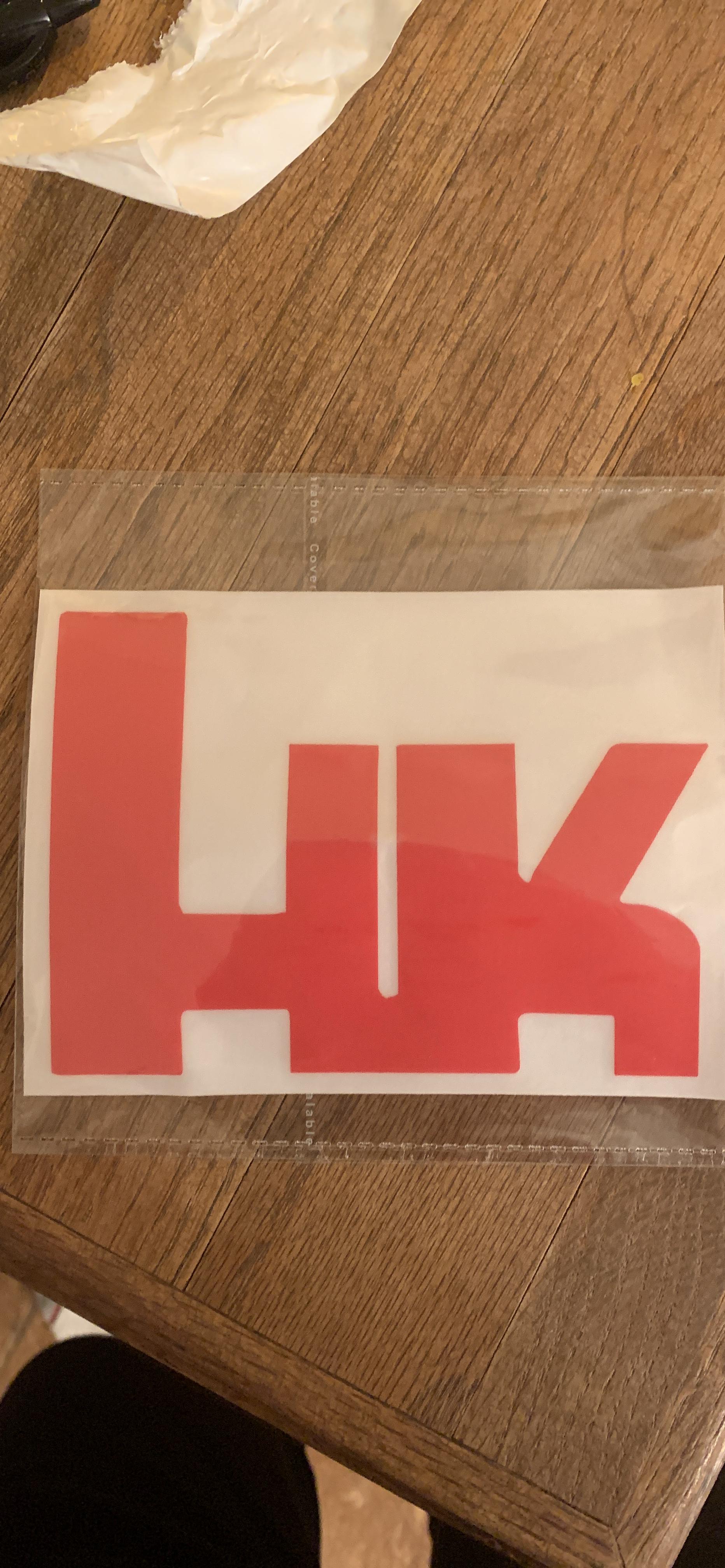 Amazon.com: FAM-HK Heckler and KOCH Decal Sticker Wall Laptop Die-Cut ...