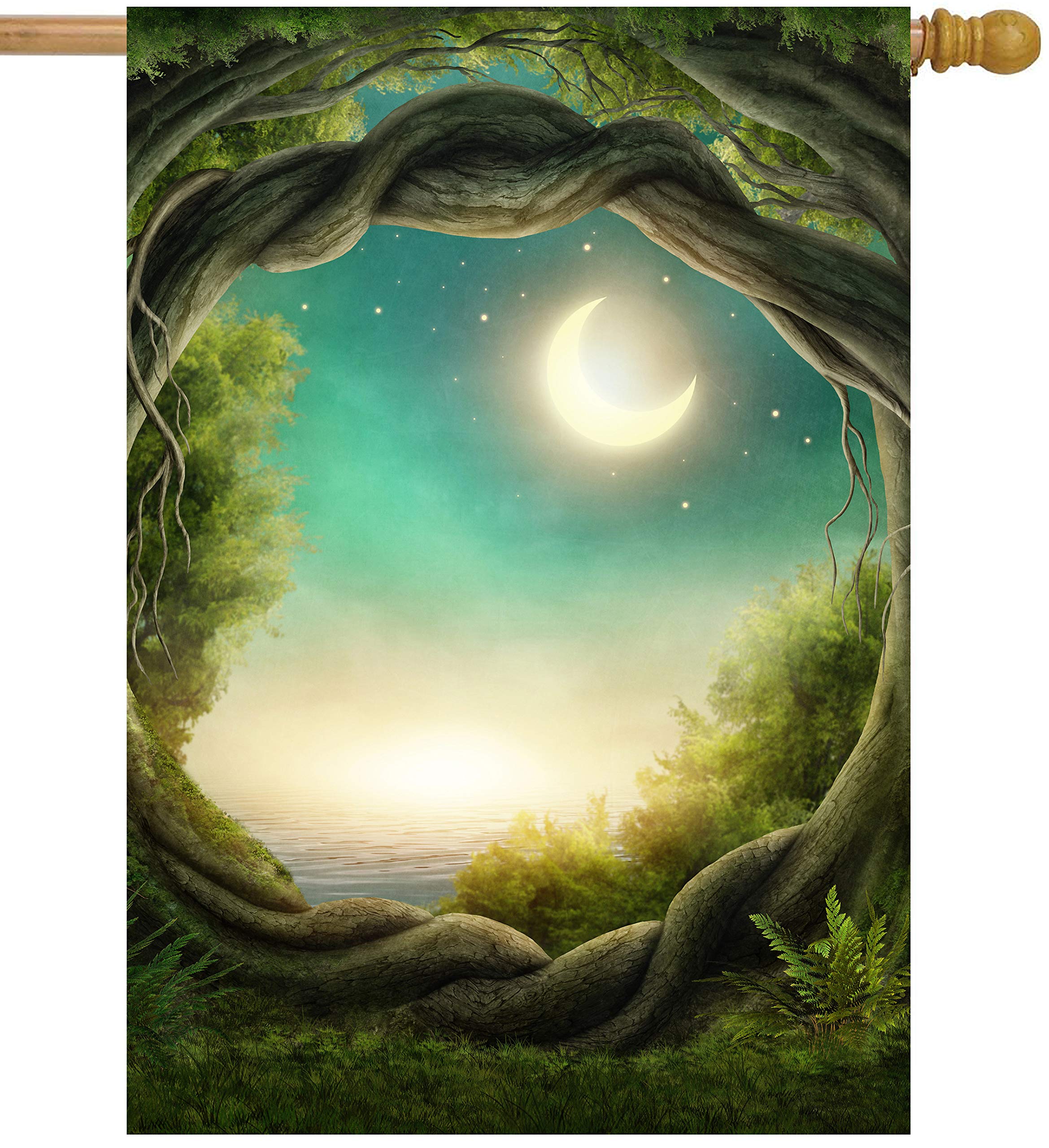 Amazon.com : ShineSnow Magic Tree Forest in The Moonlight Fantastic ...