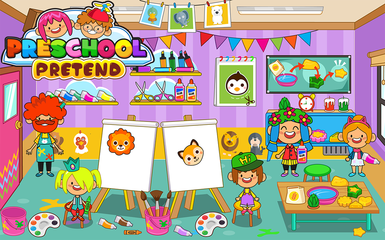 My Pretend Preschool - Kids School & Kinder Learning Games - App on ...