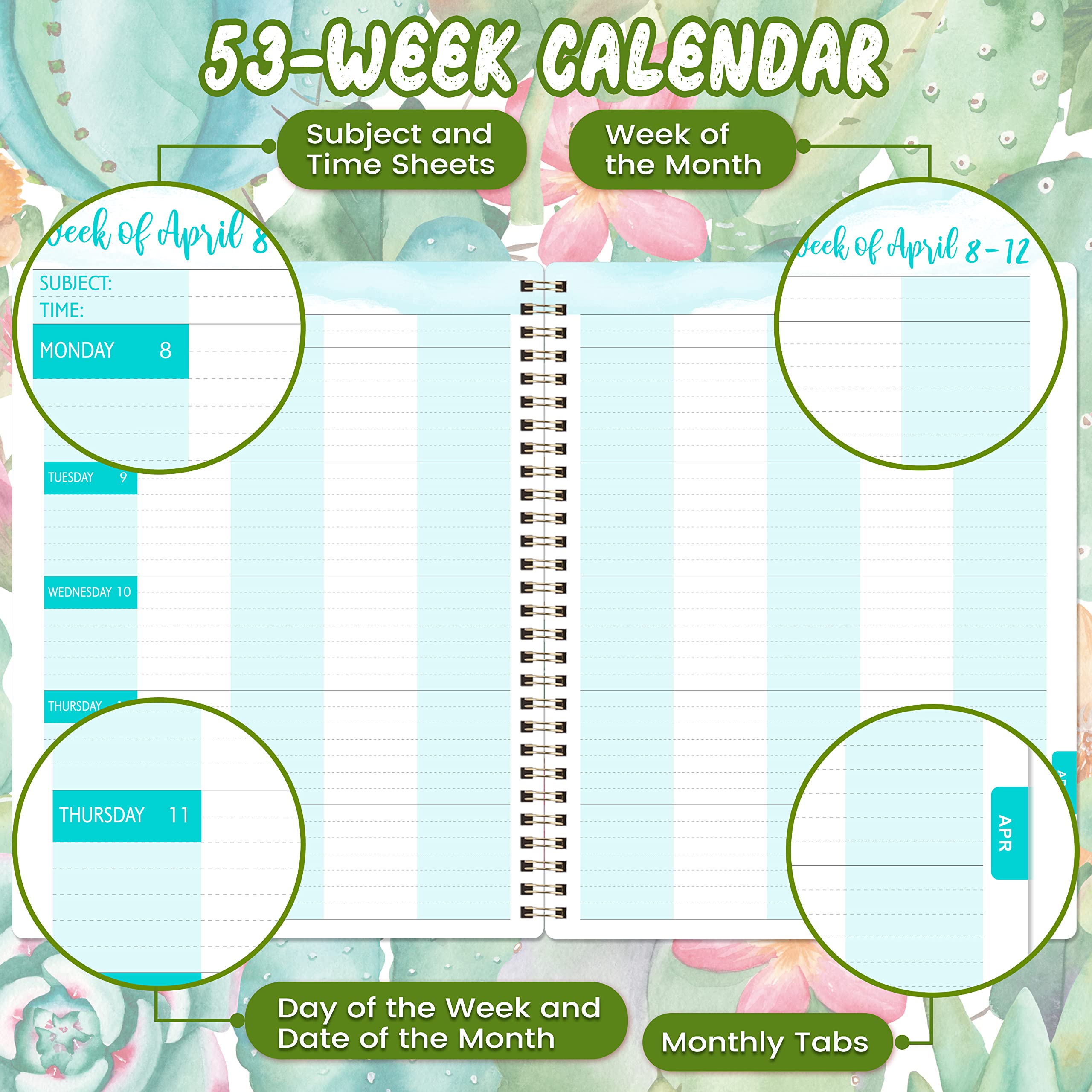 Snapklik.com : Teacher Planner 2023-2024 - July 2023 - June 2024 ...