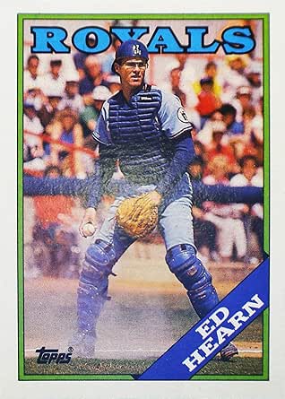 Amazon.com: 1988 Topps Baseball Card #56 Ed Hearn : Collectibles & Fine Art