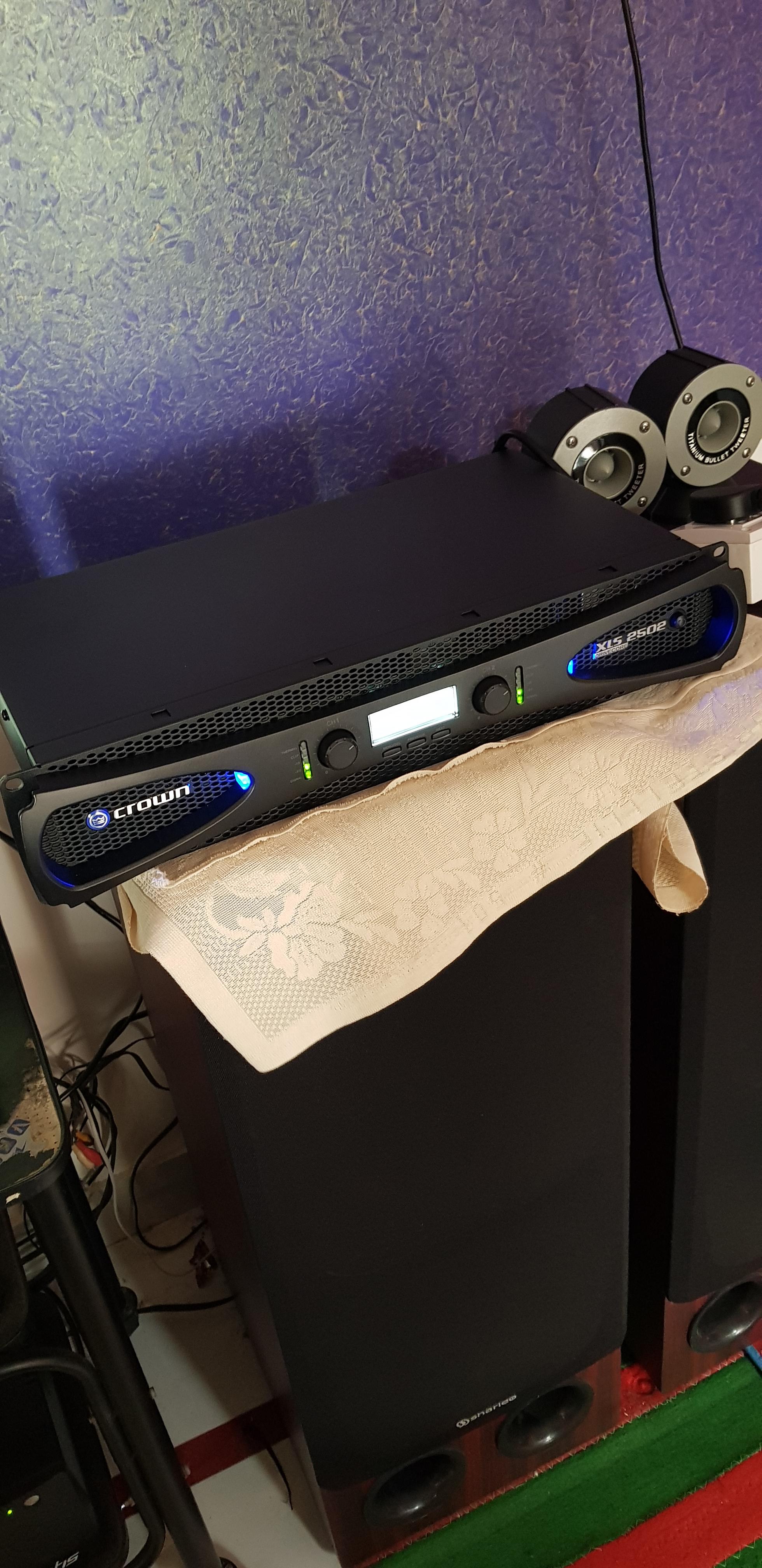 Crown XLS2502 775-Watt 2-Channel Power Amplifier : Amazon.in: Musical ...