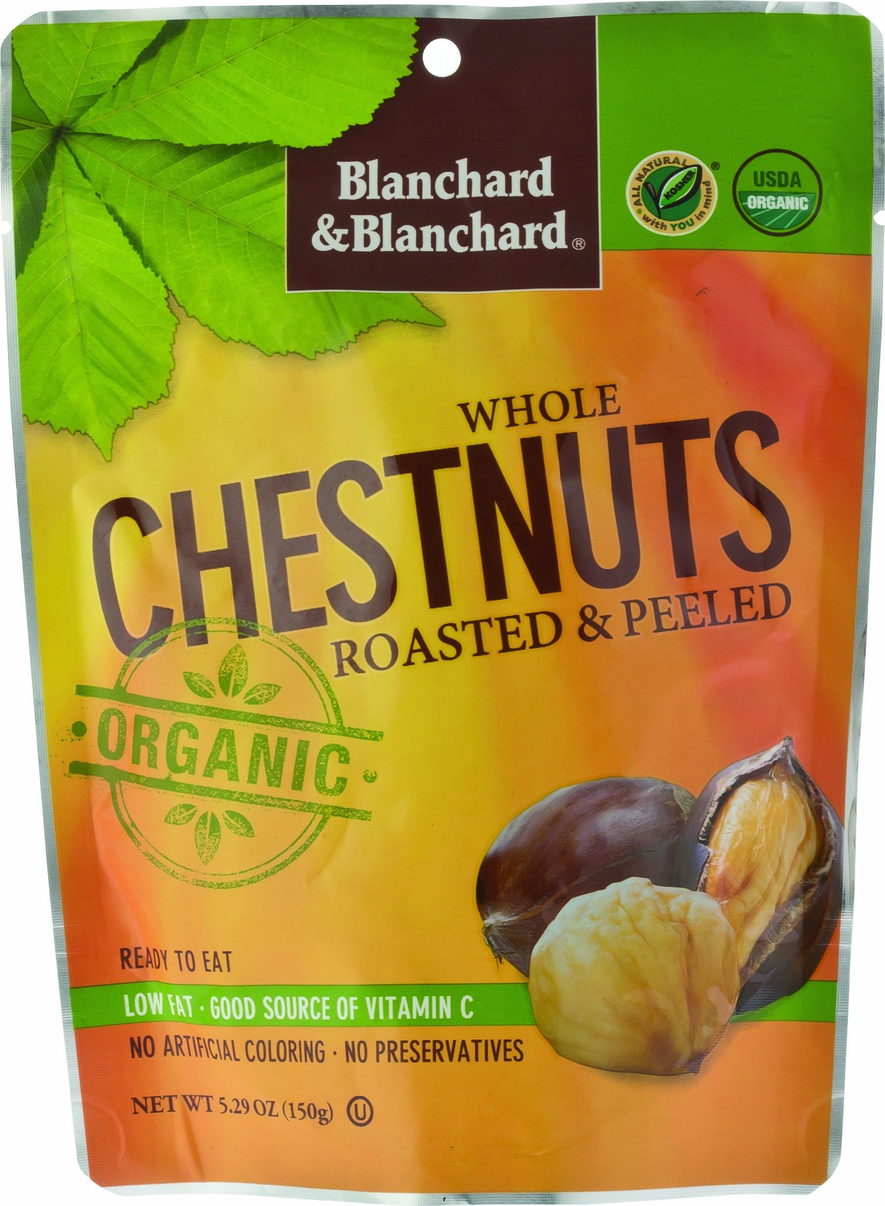 Amazon.com: Gefen Chestnuts, Roasted Whole and Shelled, 5.2 oz