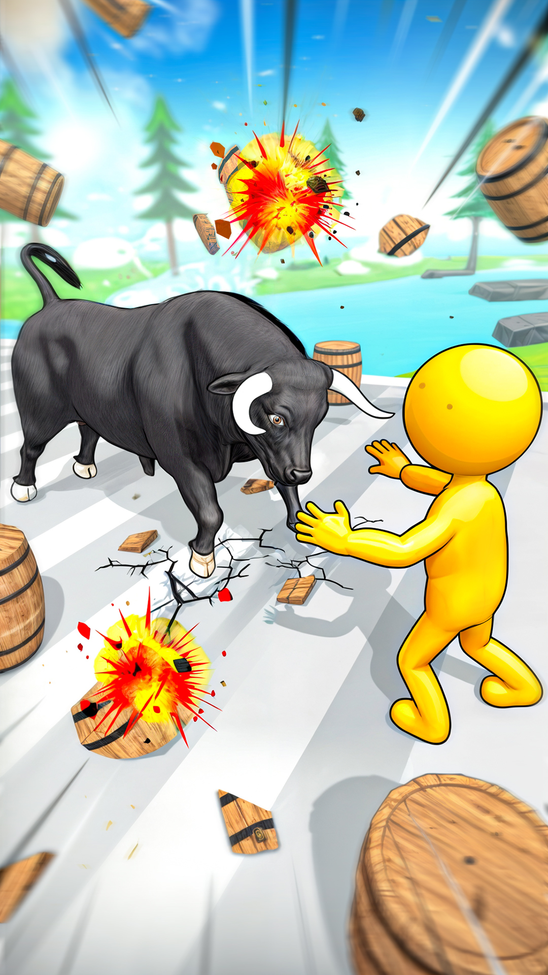 Angry Bull Fighting Running Bull Games App On Amazon Appstore