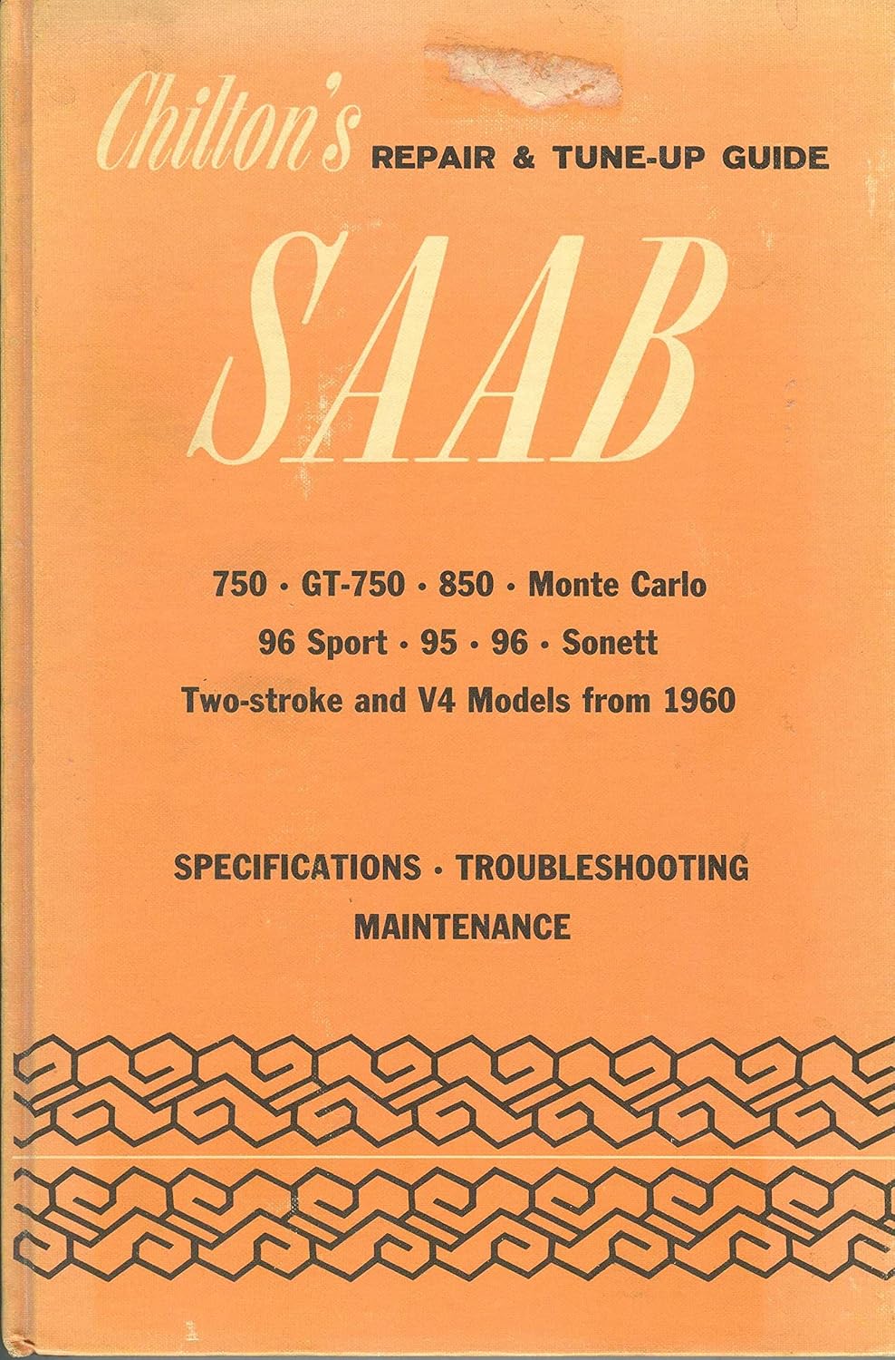 Chilton's repair and tune-up guide for the SAAB: Chilton Automotive ...