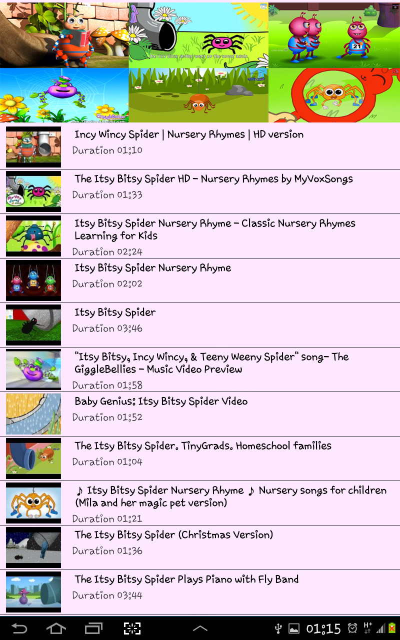 Itsy Bitsy Spider - App on Amazon Appstore