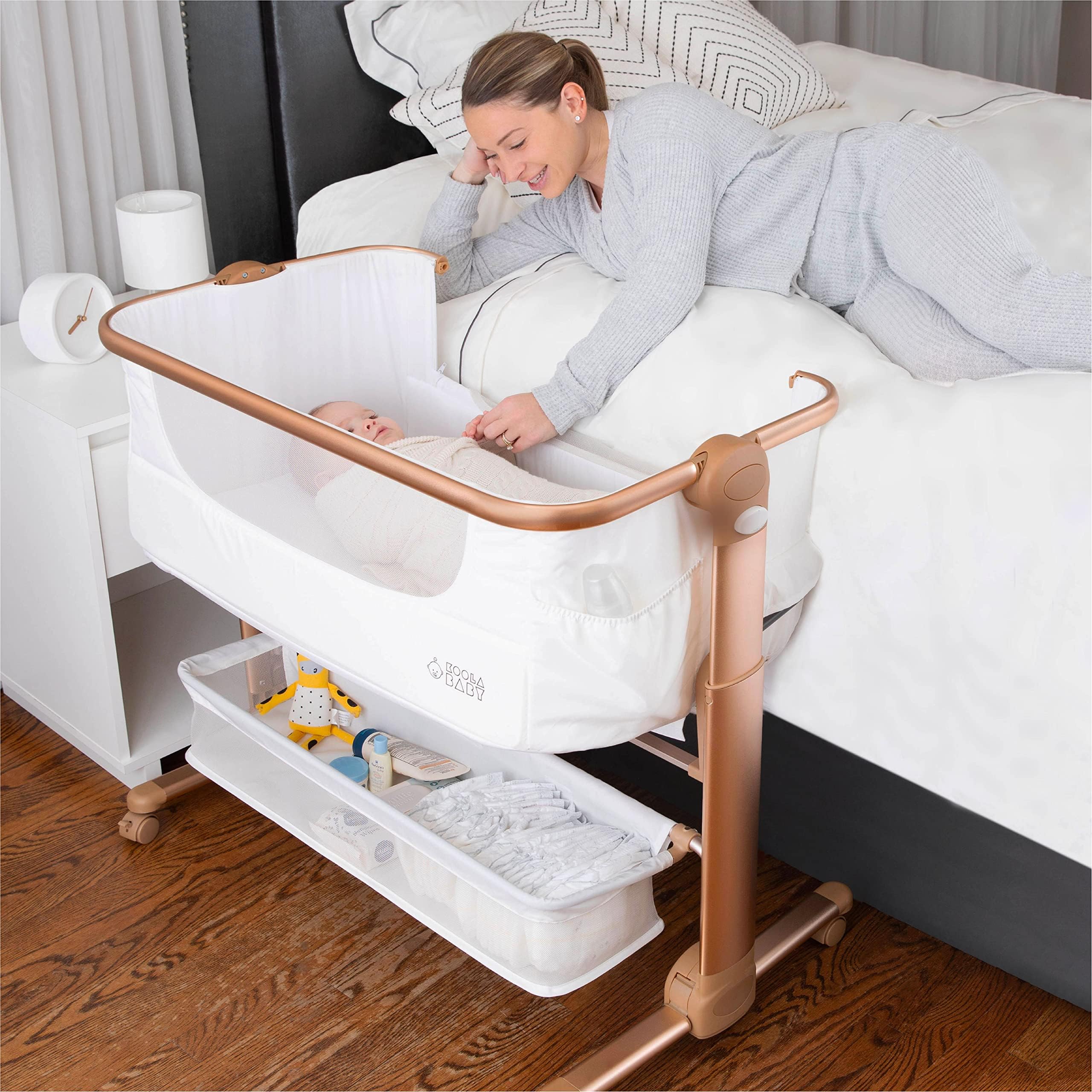 Amazon.com: KoolerThings Baby Bassinet, Bedside Sleeper for Baby, Easy ...