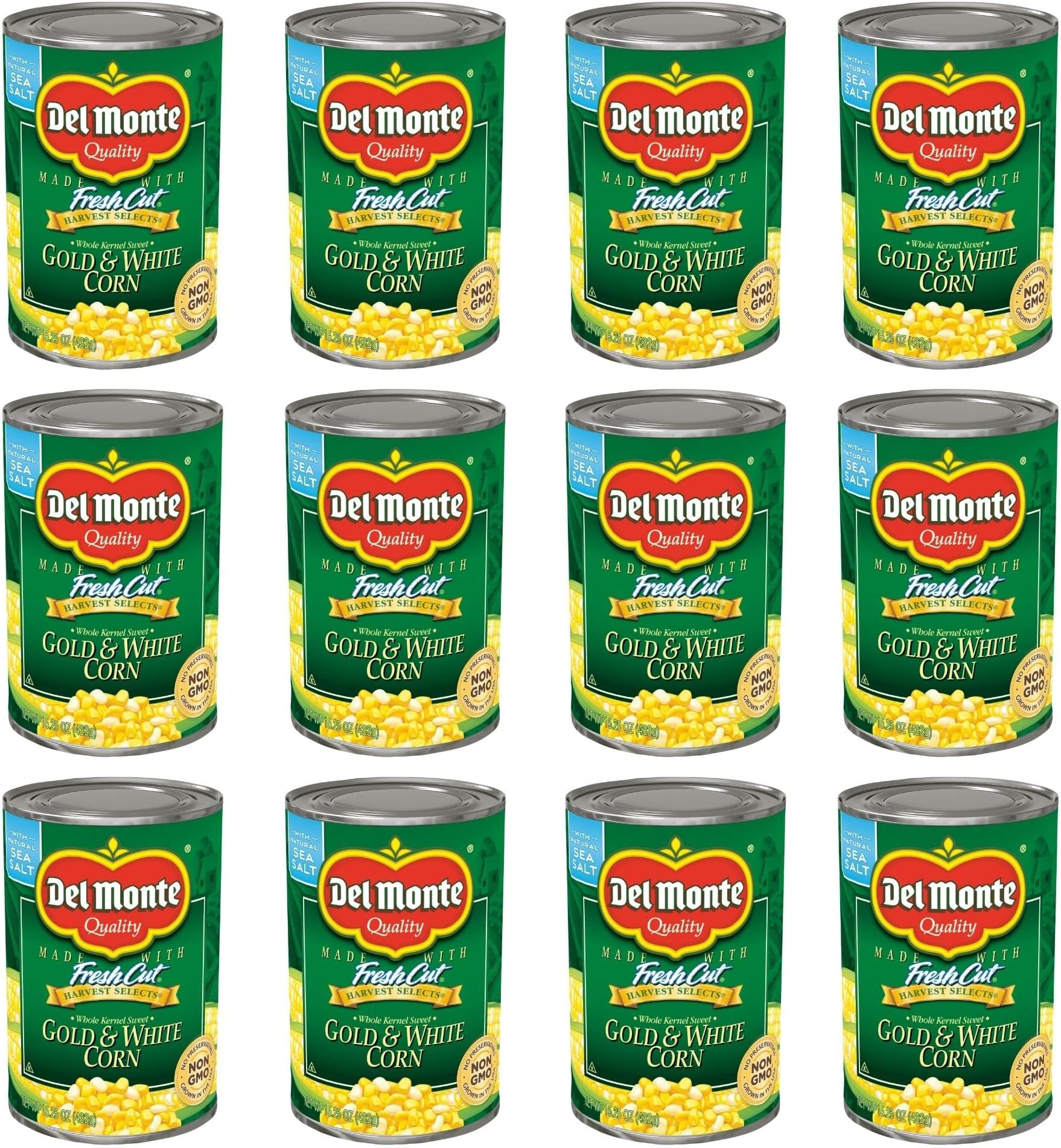 Amazon.com: Del Monte - Lavinia Essentials Bundle: 12- Pack of No Salt ...