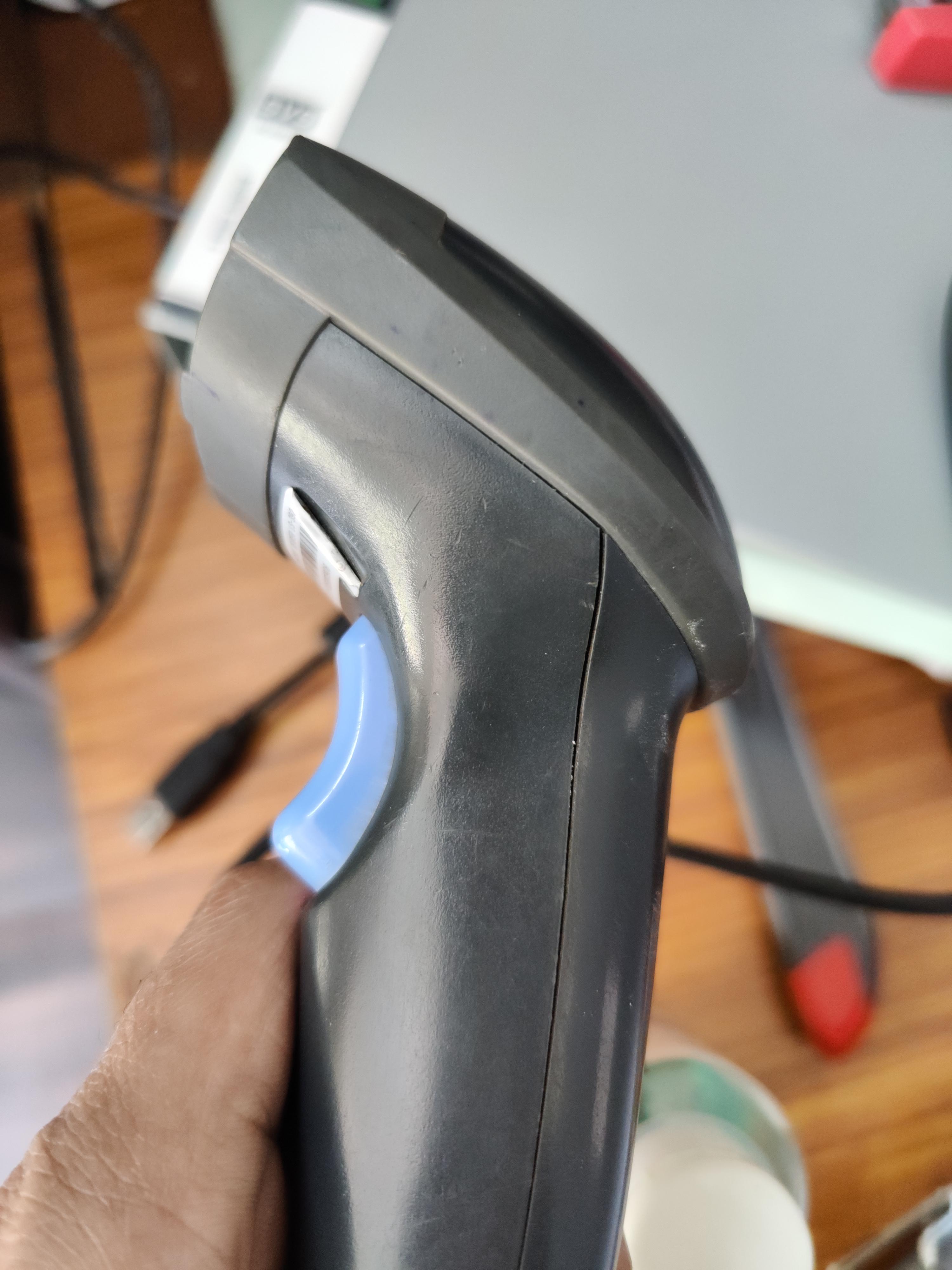 iBall LS-392 Wired USB Optical Laser High Speed 1D Barcode Scanner ...