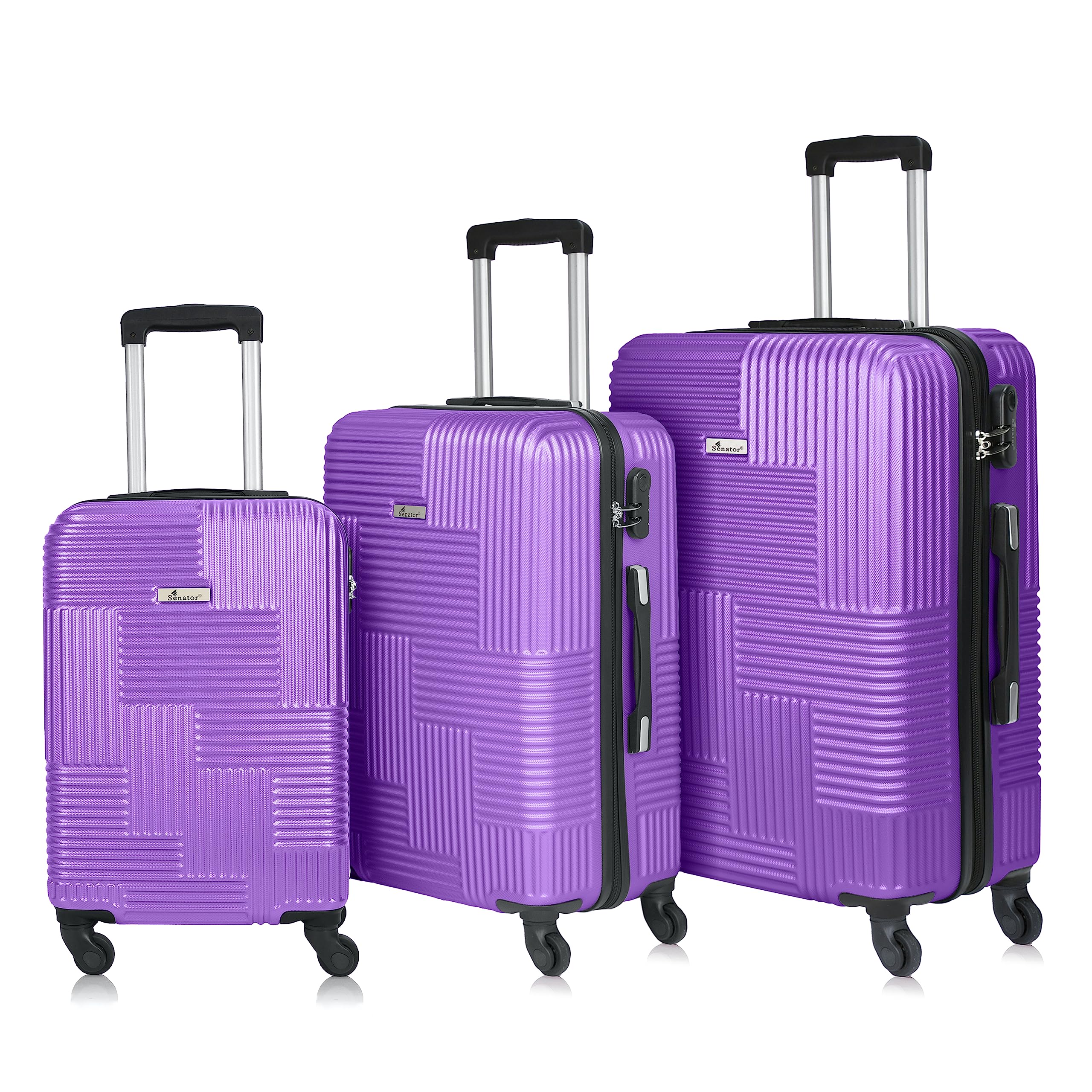 Senator Hard Shell Luggage Sets 3-piece Suitcase Set for Unisex - KH110 ...