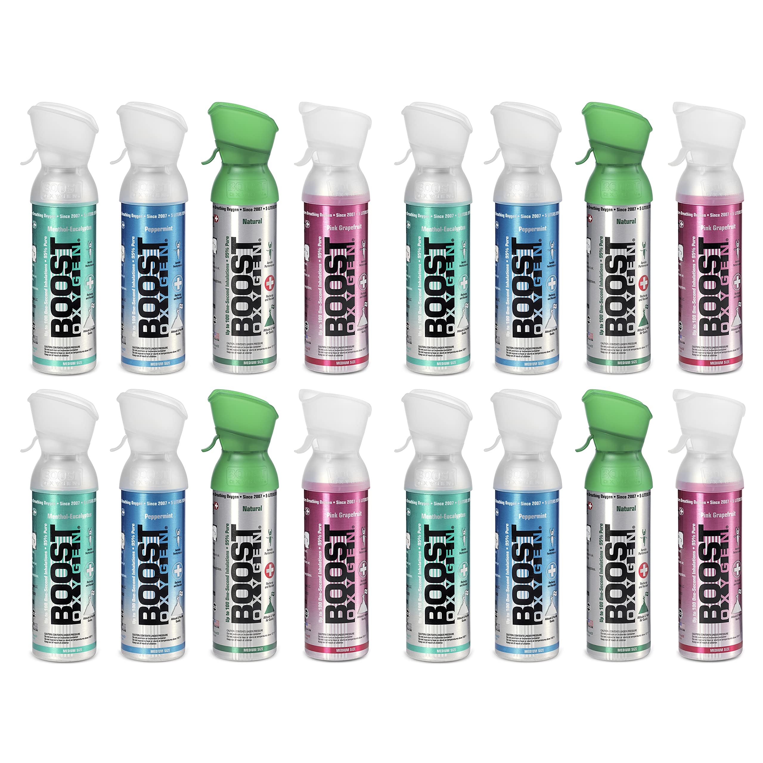 Amazon.com: Boost Oxygen Natural Portable 5 Liter Pure Oxygen Canister ...