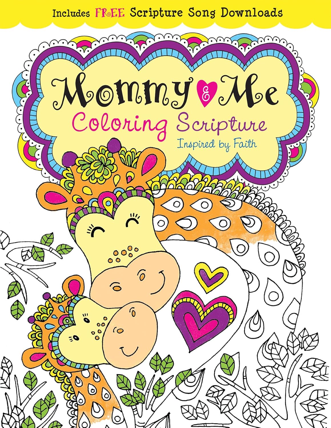 Amazon.com: Mommy & Me Coloring Scripture: Creativity Inspired by Faith ...