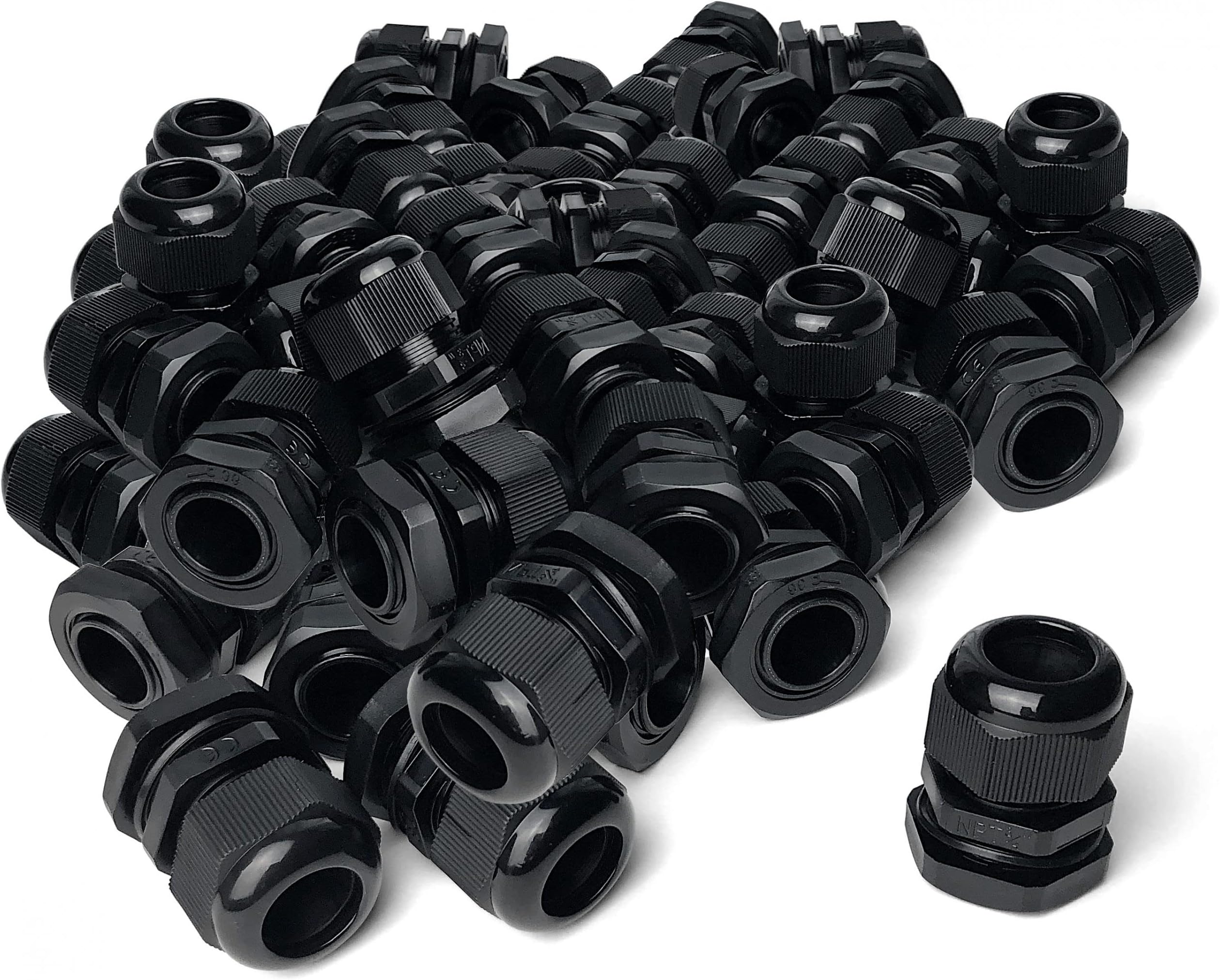 Arlington LPCG757-5 3/4-Inch Strain Relief Electrical Cord Connector, 5 ...