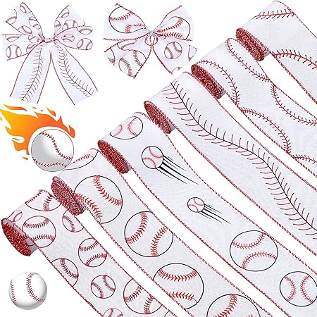 Amazon.com: EXPRESSIONS Baseball Ribbon 1.5" x 10 Yards (RG1746)