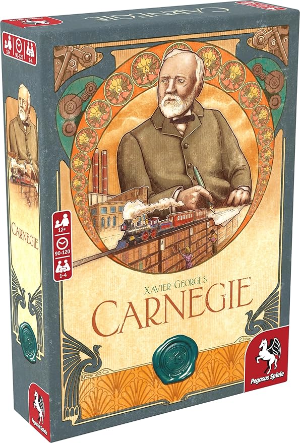 Amazon.com: Carnegie Board Game USA Edition : Toys & Games