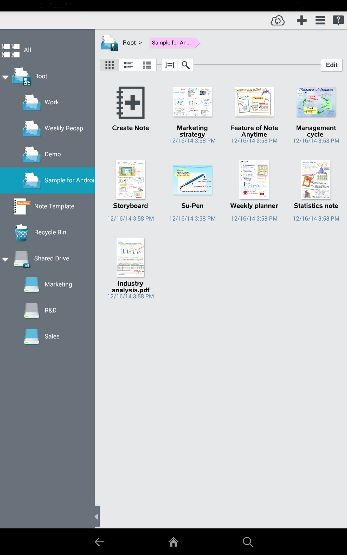 MetaMoJi Note (Kindle Tablet Edition) - App on Amazon Appstore