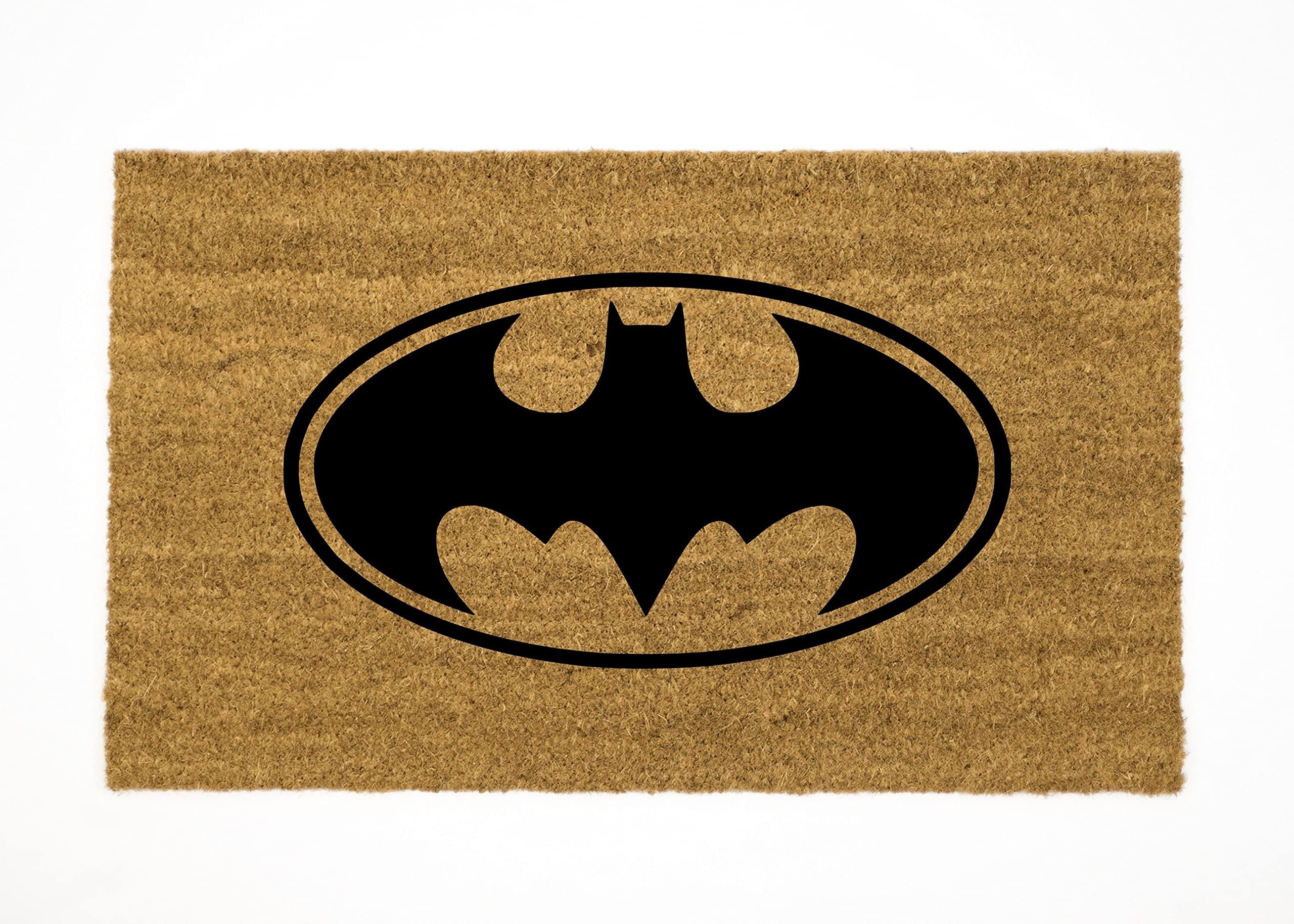 Amazon.com : 1art1 Batman Door Mat Floor Mat - Welcome to The Batcave ...