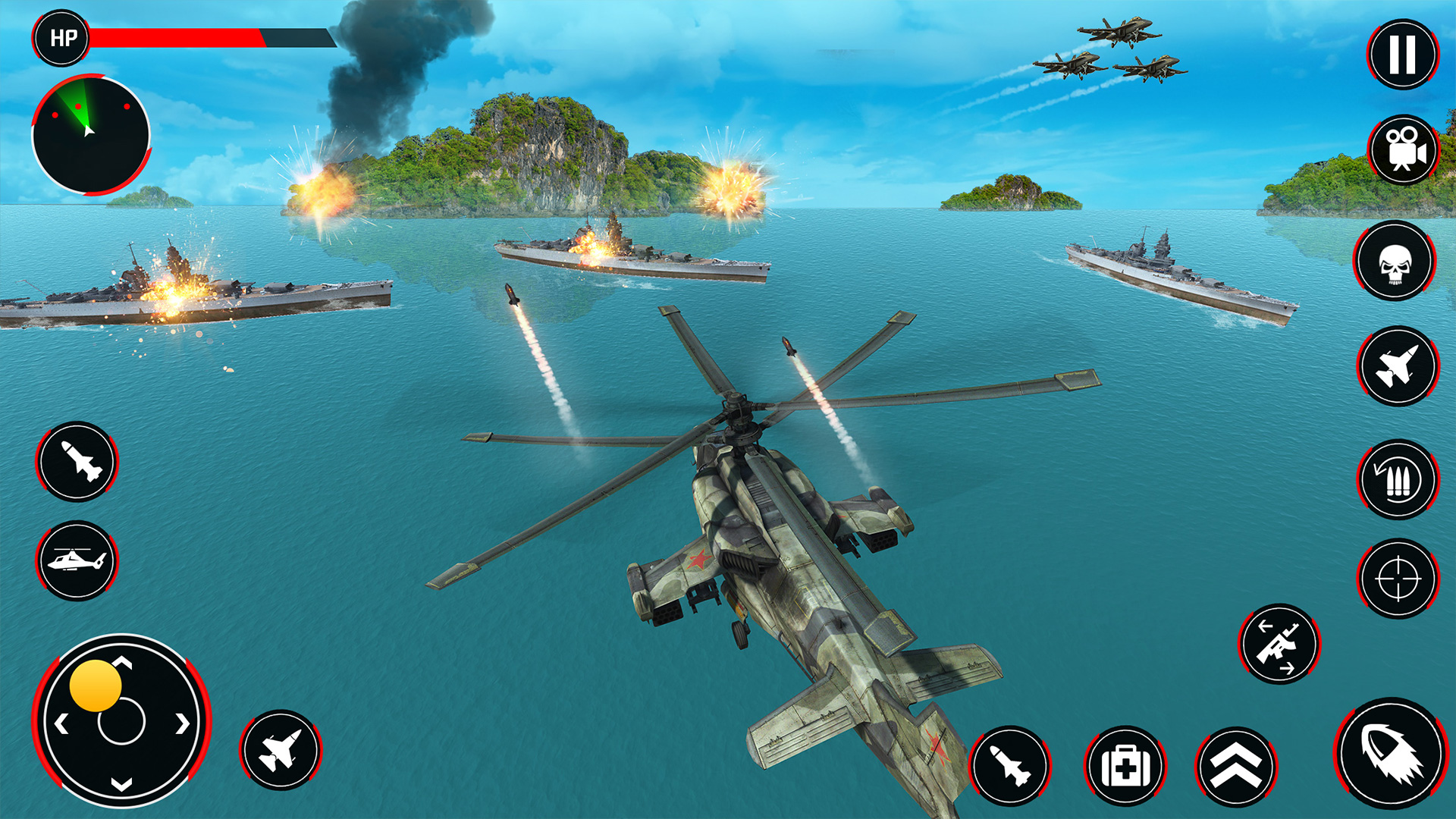 Gunship Heli War Battlefield - Combat Flight Simulator Top Games - App ...