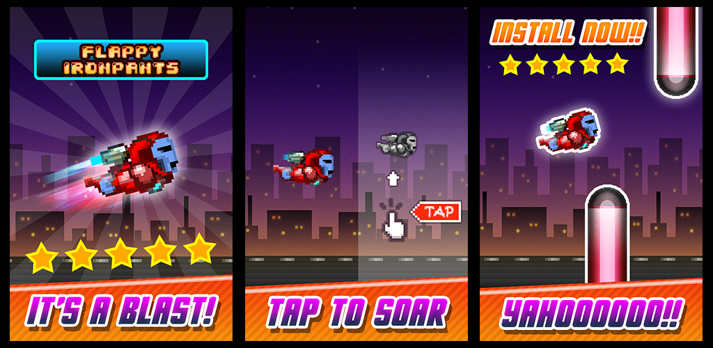 Flappy IronPants - Bird Man Flyer:Amazon.com:Appstore for Android