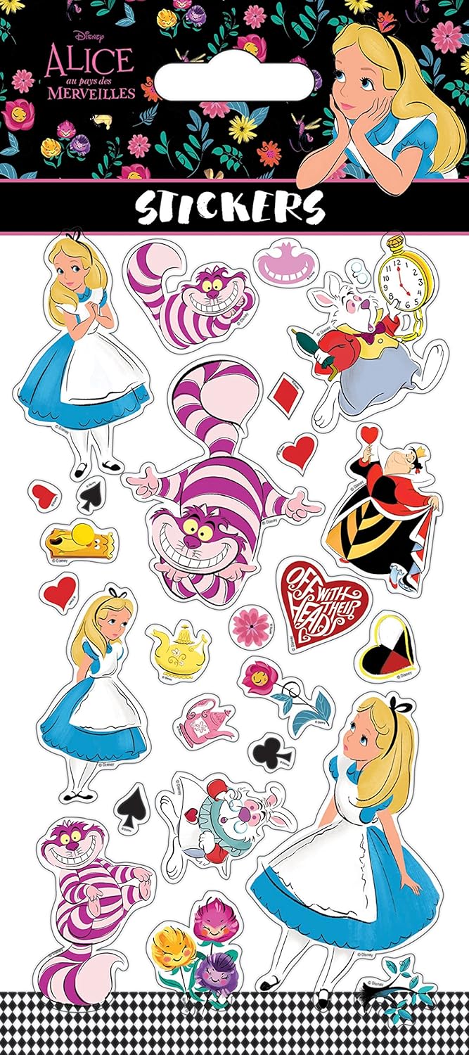 Amazon.co.jp: Alice, stickers sheets retro puffy : 本