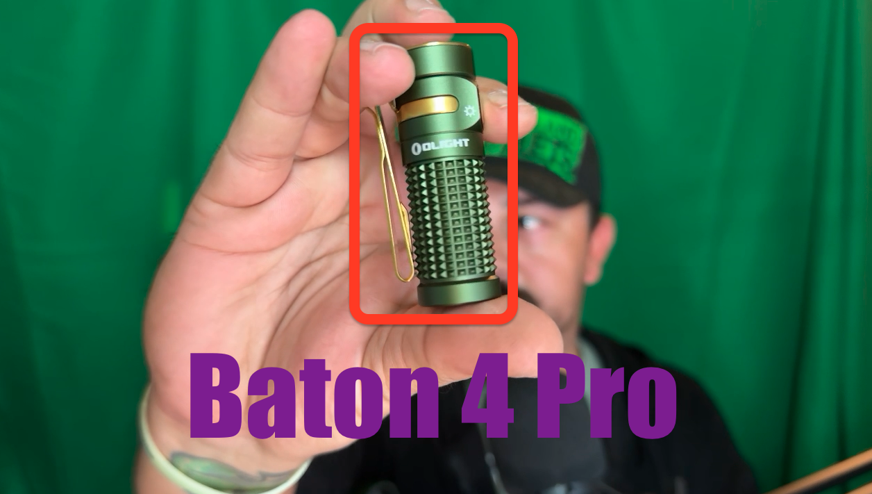 Watch My Favorite EDC Flashlight, The Olight Baton 4 Pro! on Amazon Live