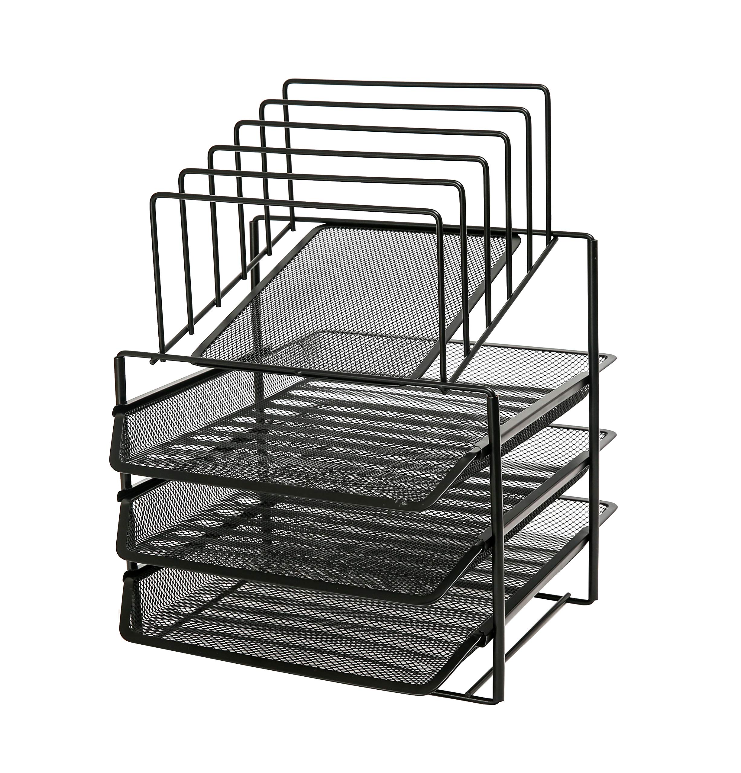 Snapklik.com : Exerz Desk Organizer 3 Layer Sliding Letter Trays