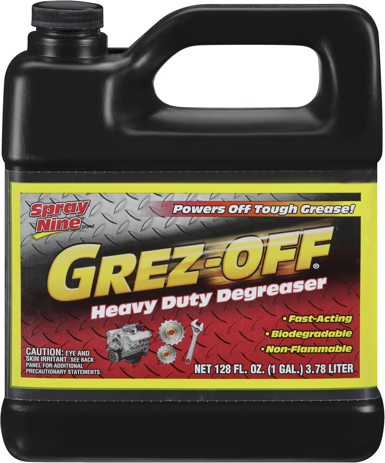22701 Grez-Off Heavy Duty Grease Dissolver, 1 Gallon 1 Gallon (128 ...