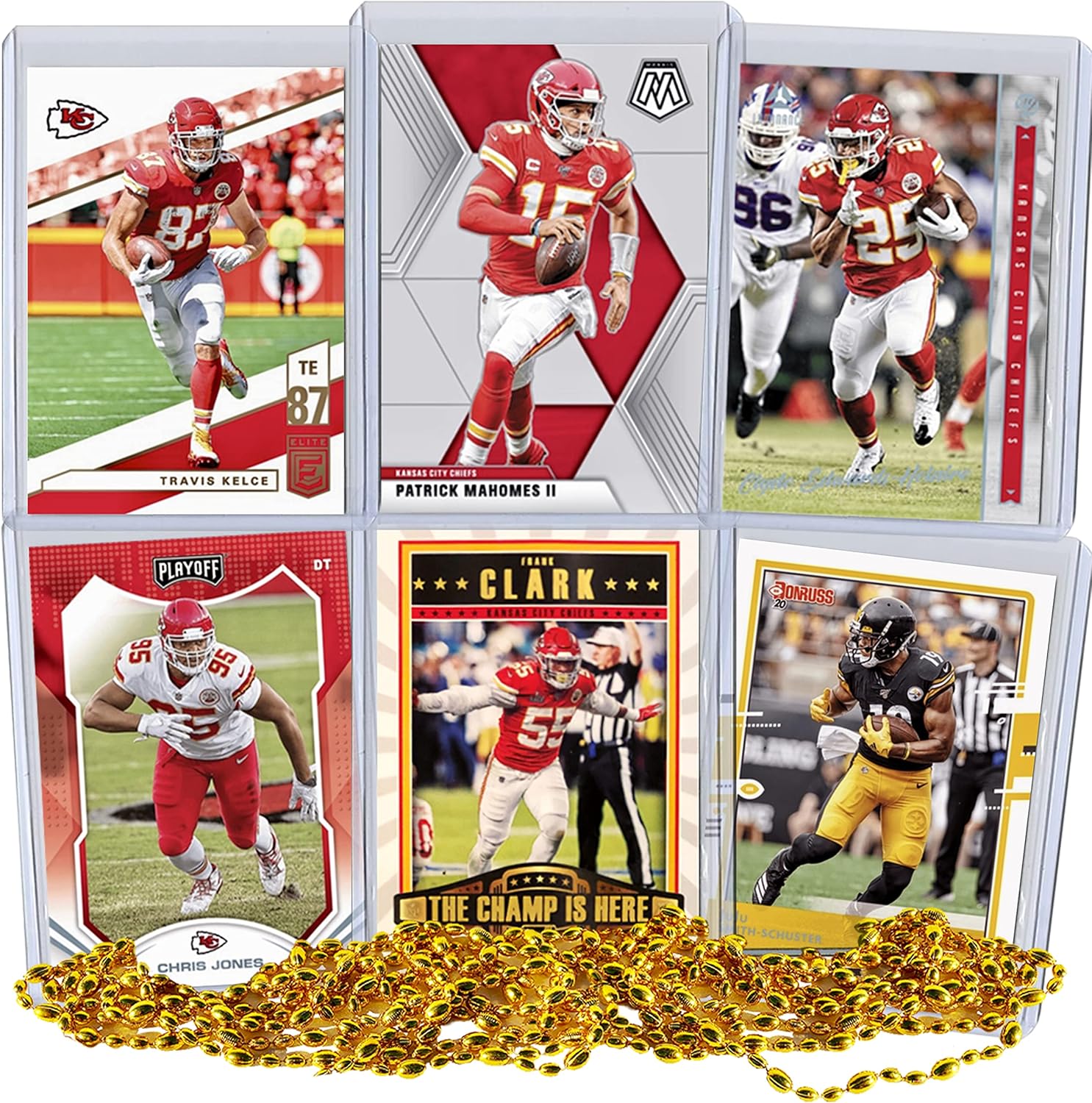 Amazon.com: Kansas City Chiefs Super Bowl LVII Football Card Bundle ...