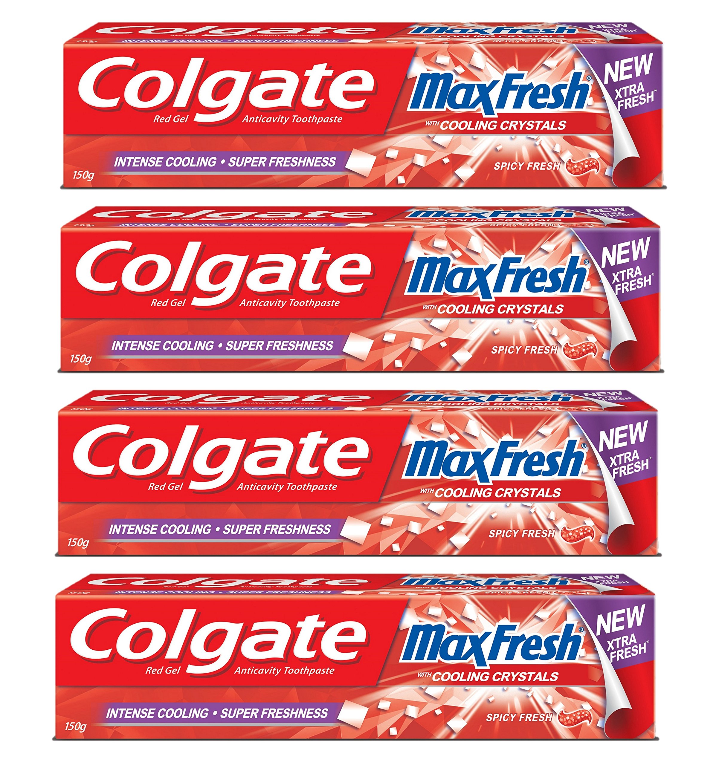 Colgate Max Fresh Toothpaste - 150 G (Spicy Fresh) - Freshening ...