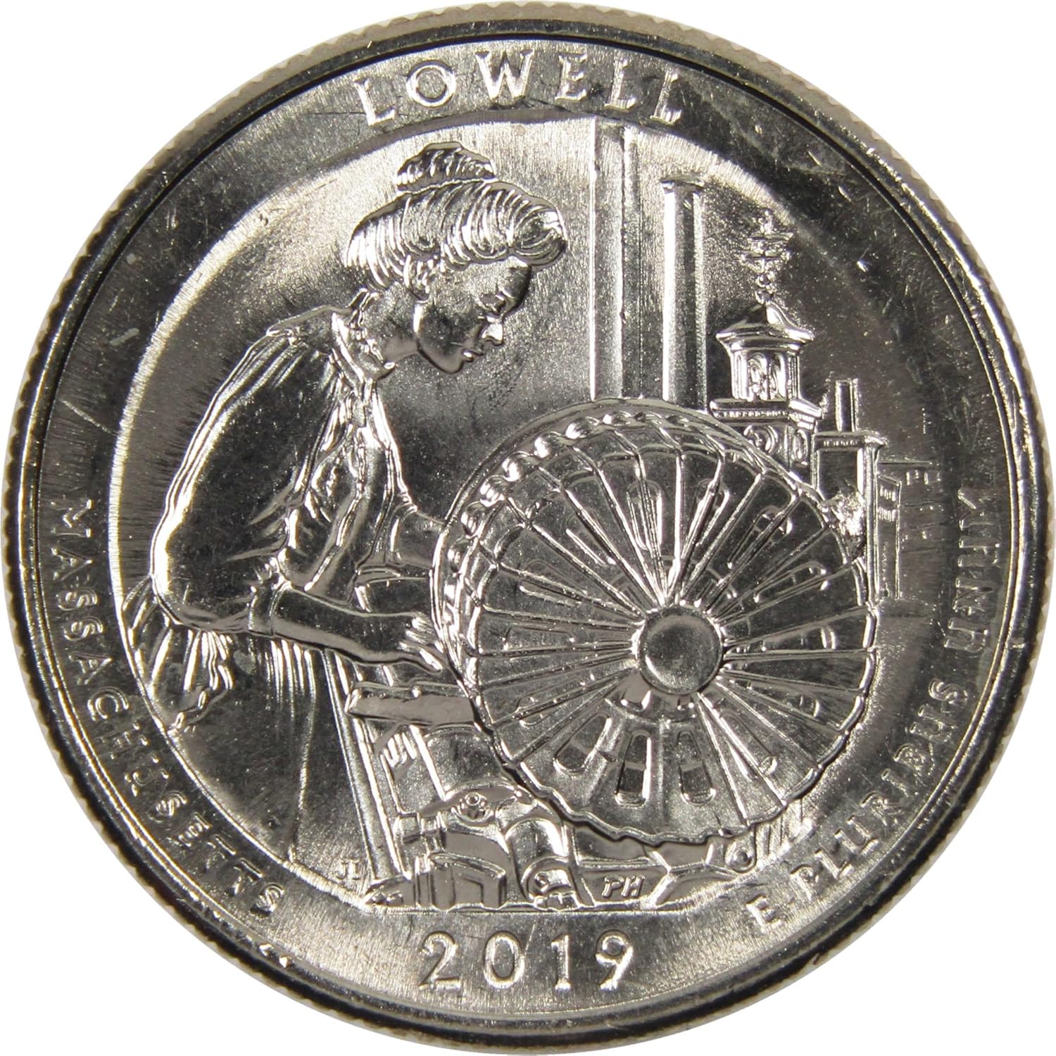 2019 P Lowell NHP National Park Quarter BU Uncirculated Clad 25c Coin at Amazon's Collectible ...