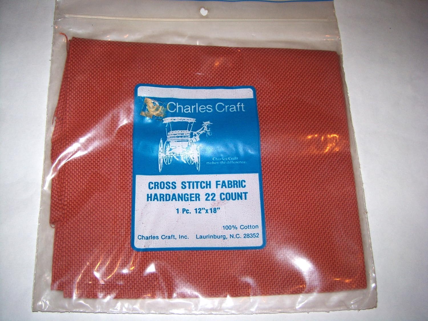 Amazon.com: CHARLES CRAFT Cross Stitch Fabric HARDANGER 22 Count 1 Pc ...