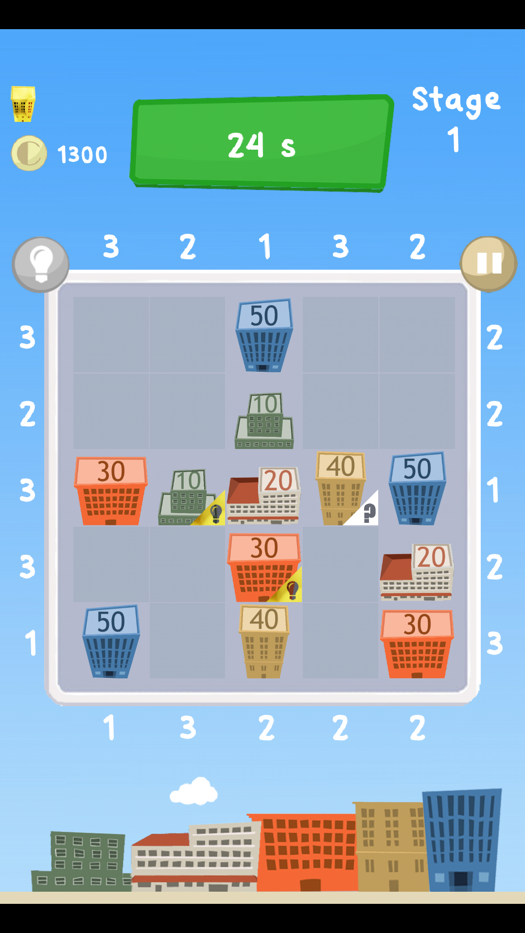 Biru puzzle : Skyscraper game - App on Amazon Appstore