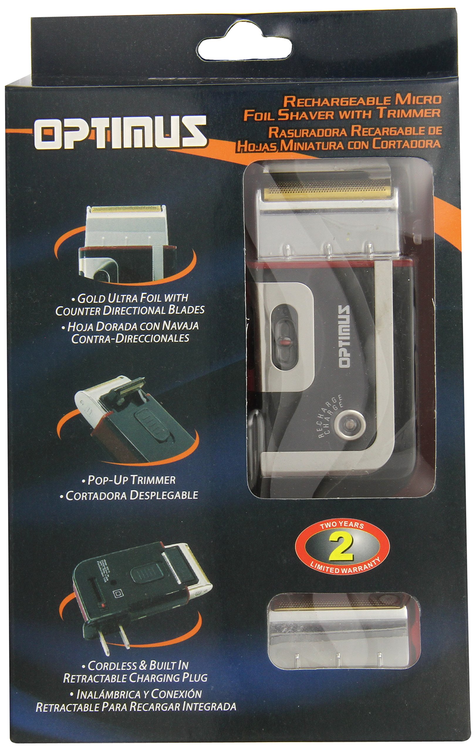 Snapklik.com : Optimus 50015 Rechargeable Pocket Palm Shaver