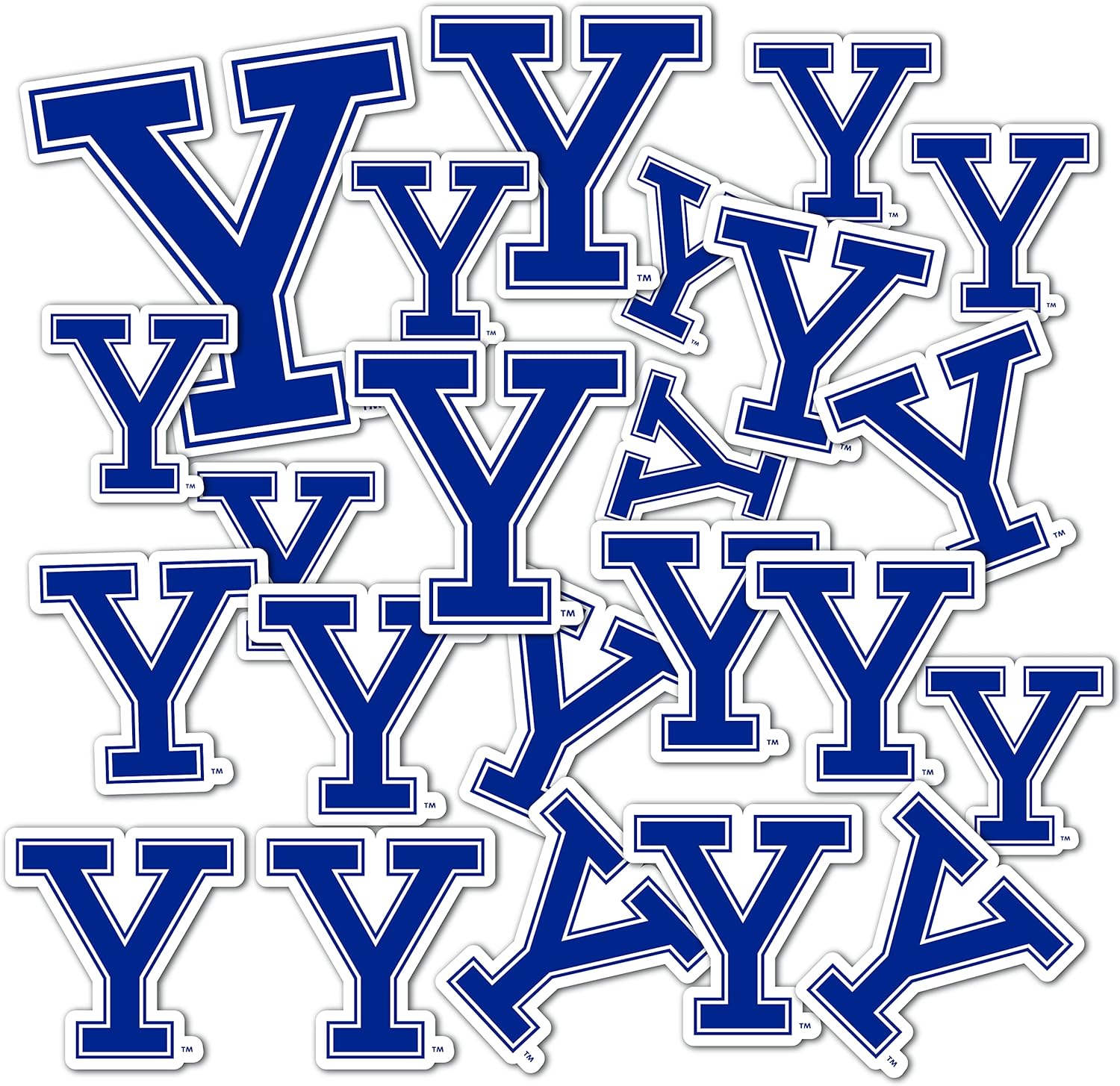 Amazon.com: Yale University Sticker Vinyl Decal Laptop Water Bottle Car ...