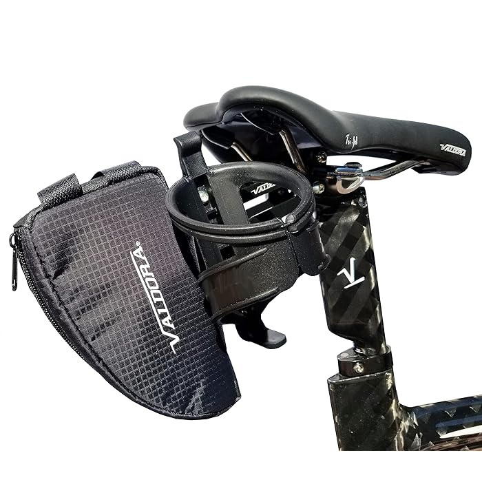 Buy Bike Seat Water Bottle Holder, Alloy Rack and Aero Bag ONLY Holds 2 ...