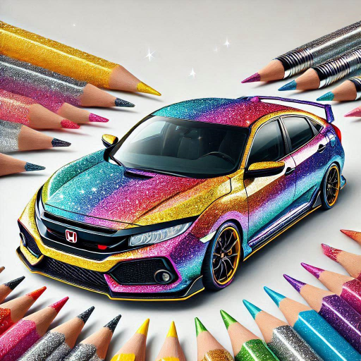 Super Cars Color by Number - Glitter, Crayon Pages Coloring Game - App ...