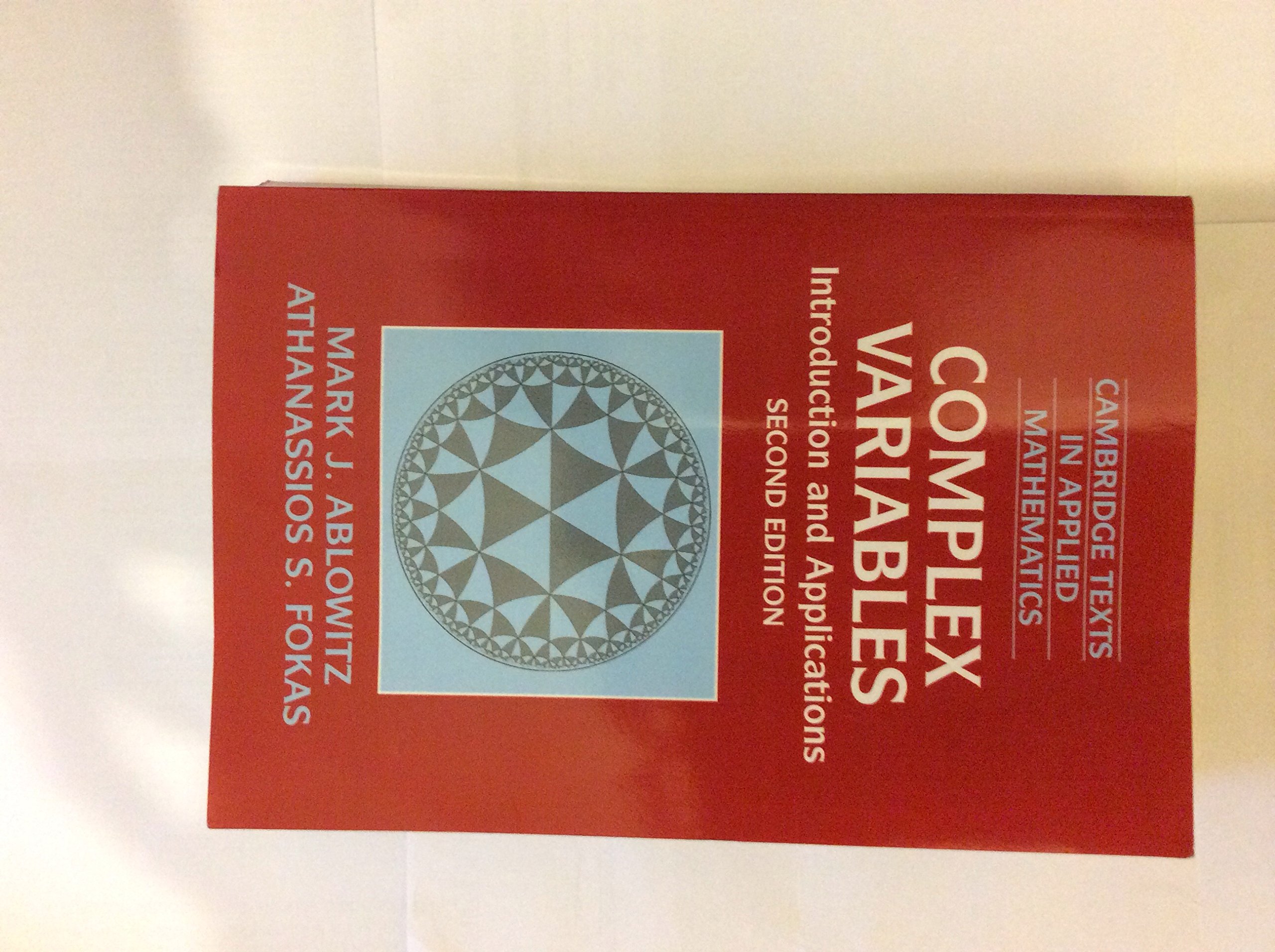 Complex Variables: Introduction and Applications Second Edition: 35 ...