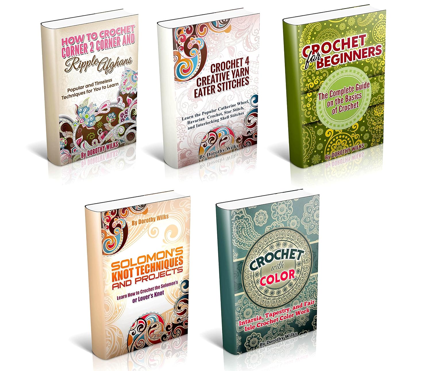 Amazon.com: The Ultimate Crochet Volume: Learn the Basics of Crocheting ...