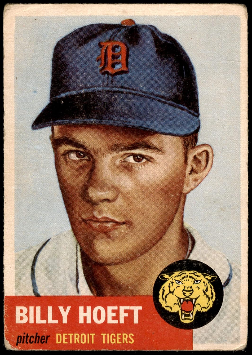 Amazon.com: 1953 Topps # 165 Billy Hoeft Detroit Tigers (Baseball Card ...