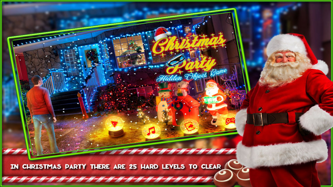 New Free Hidden Objects - Christmas Party - In Christmas Party, find ...
