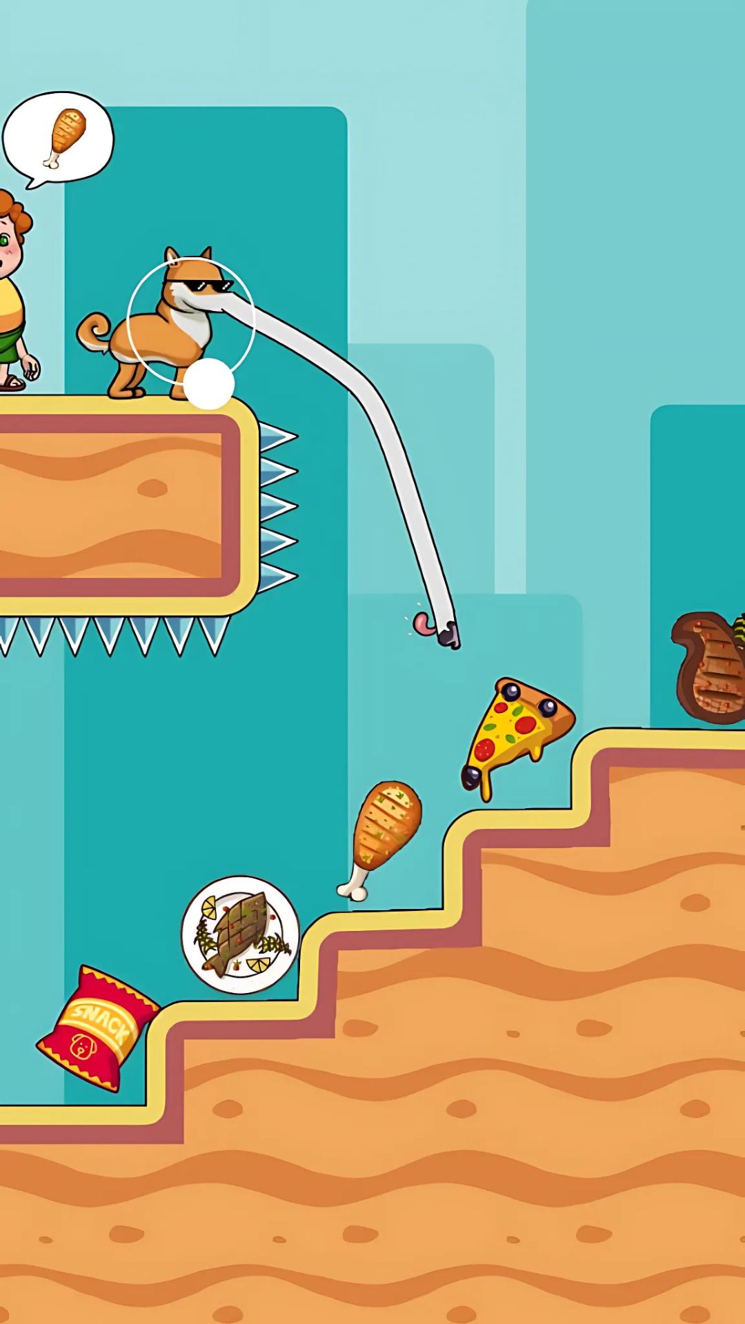 Long Nose Dog Food Pickup Puzzle - App on Amazon Appstore