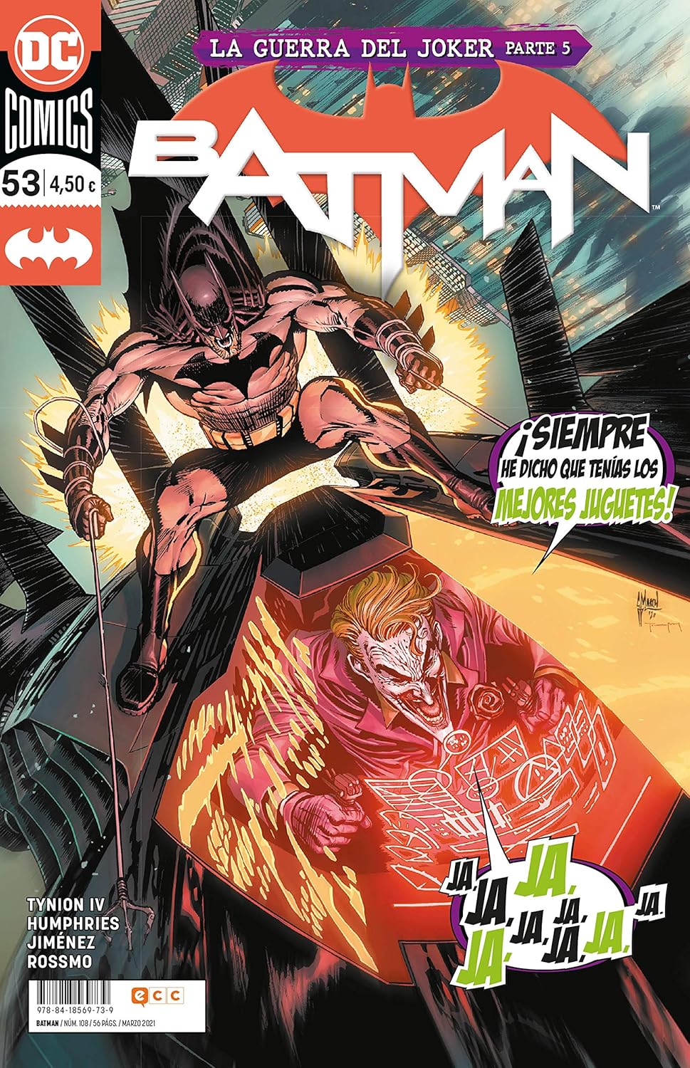 Batman núm. 108/ 53: Tynion IV, James, Tobar Pator, Felip, Jiménez ...