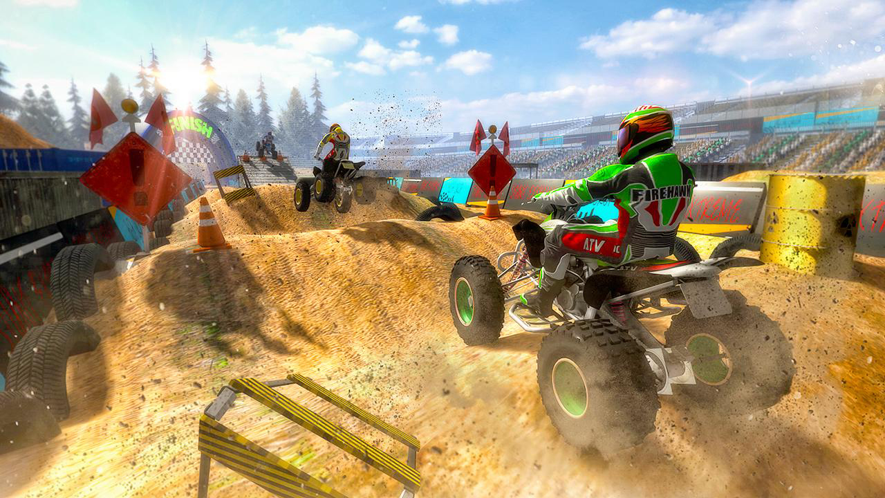 ATV Extreme Racing Stunts Man Off Road 3D Simulator Games 2023 : Hill ...