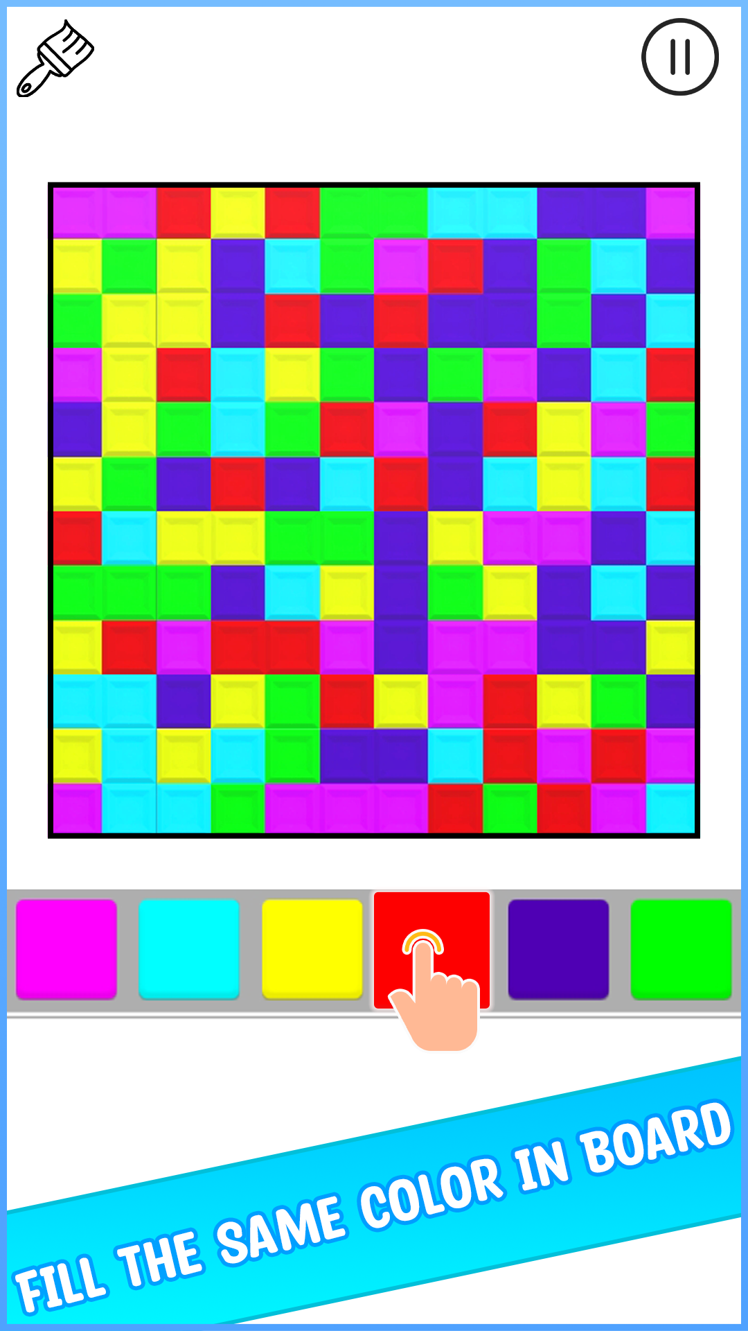 Floodfill Tiles Color Puzzle - App on Amazon Appstore