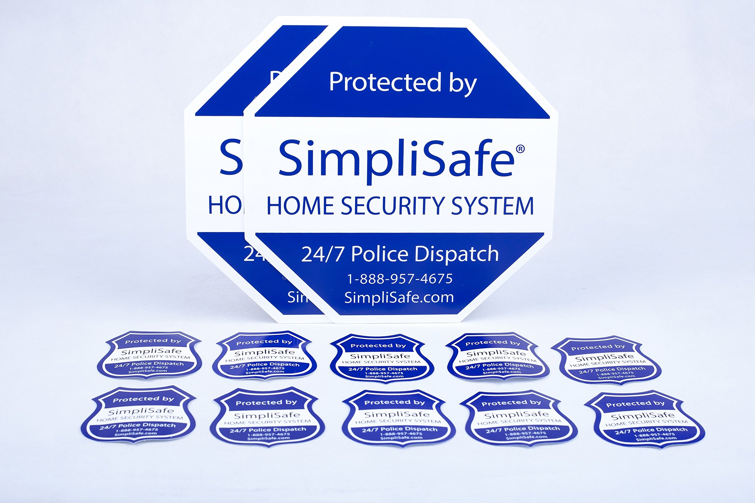 Snapklik.com : Home Security System Sign Combo Set Yard Sign X2 Window ...