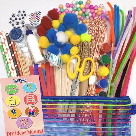 Fevicreate Art & Craft Kit, All in One DIY Crafting Kit for Children ...