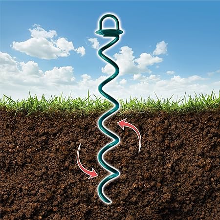 Security Ground Anchors (Qty 1 Piece) : Amazon.co.uk: Garden