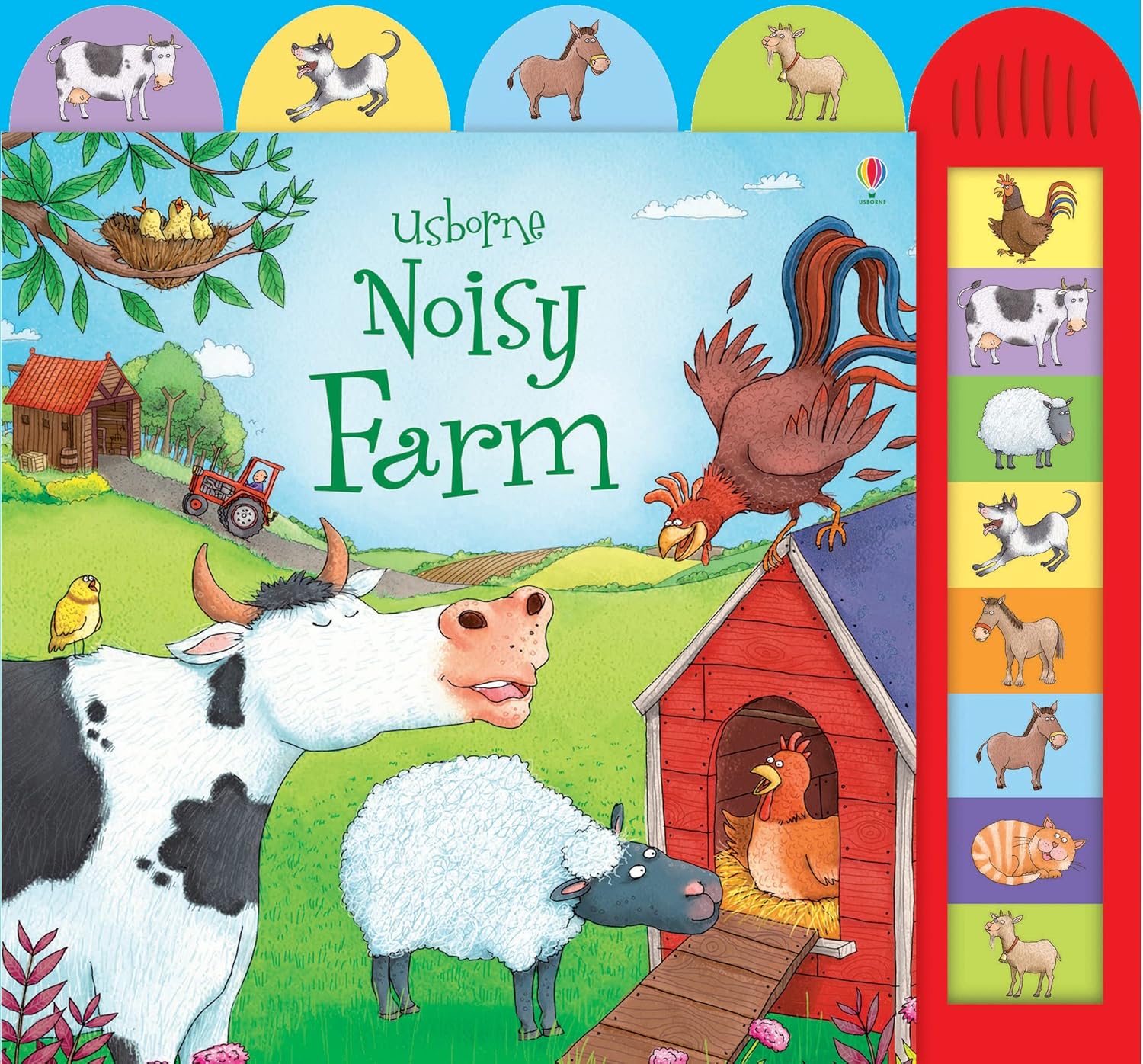 Noisy Farm (Usborne Noisy Books) by Jessica Greenwell