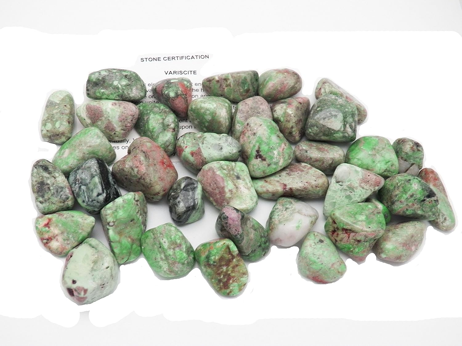 Amazon.com: Fundamental Rockhound™ Products: 1 pc Variscite Tumbled ...